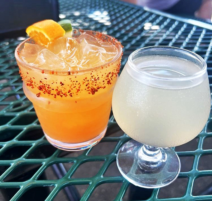 Cheers to good times! These cocktails are dressed to impress, with a zesty rim that'll make your taste buds do a happy dance.