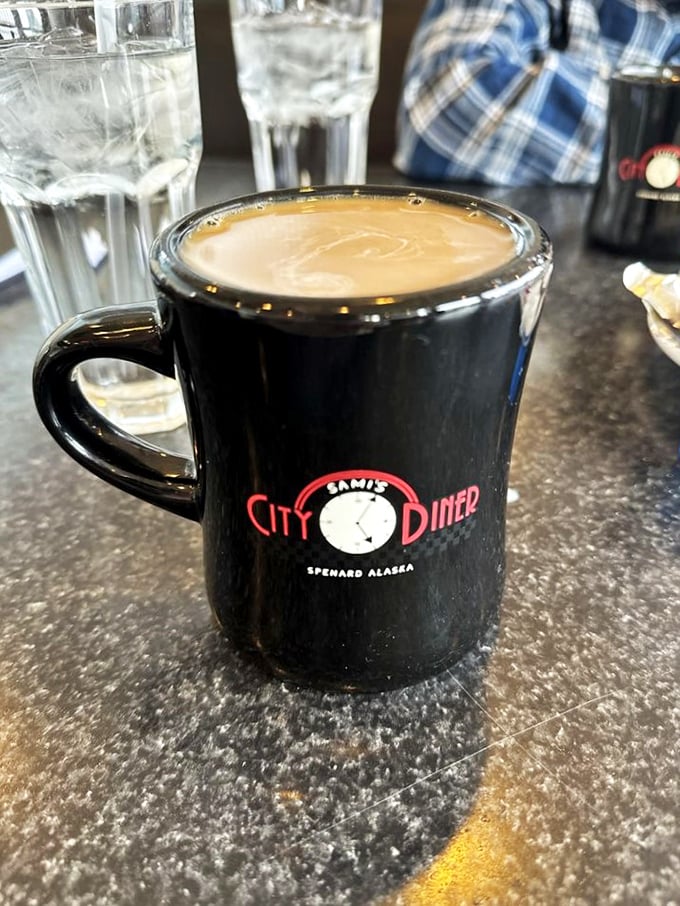 Coffee so good, it doesn't just wake you up &ndash; it gives you a pep talk! Served in a mug that's practically begging to be Instagrammed.