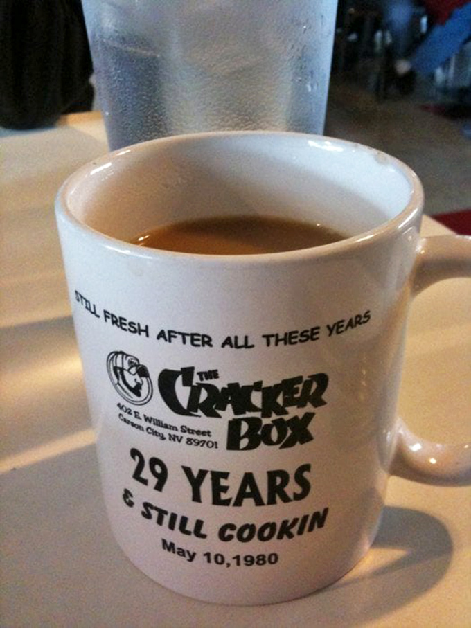 Coffee so fresh, it's got wrinkles to iron out. This mug's not just a vessel, it's a time-traveling companion.