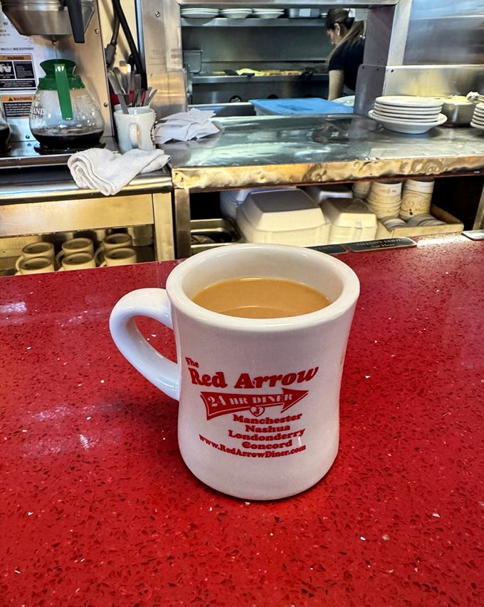 Liquid motivation in a mug! This coffee's not just a drink, it's a Red Arrow tradition. One sip and you'll be ready to conquer the day.