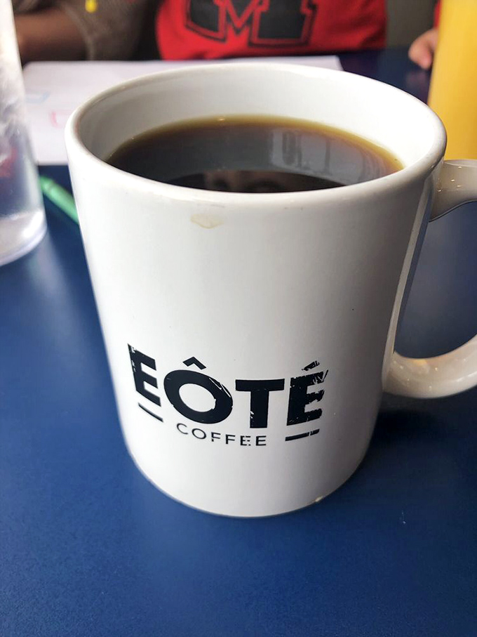 Coffee so good, it'll make you forget about that fancy $5 latte. This mug holds liquid motivation and a taste of diner nostalgia.