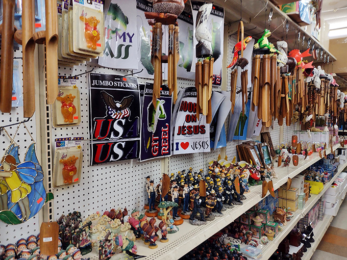 Decor heaven or tchotchke central? Either way, this aisle promises to make your living room look like a yard sale threw up &ndash; in the best way possible!