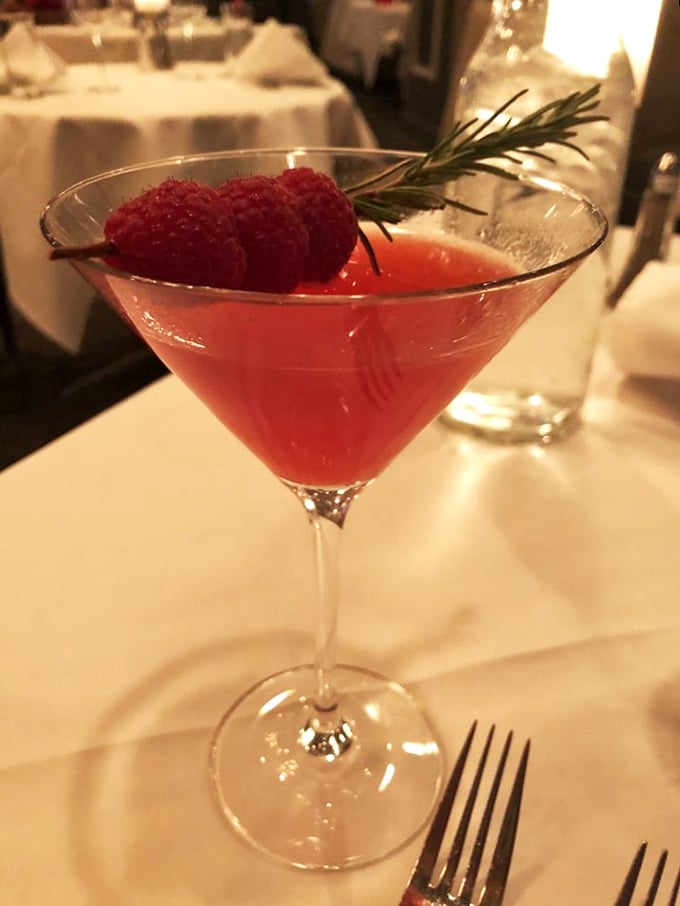 Cheers to good taste! This cocktail isn't just a drink, it's a ruby-red work of art that'll make your taste buds sing.