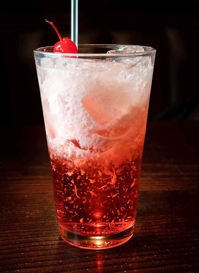A ruby-red cocktail that sparkles like Dorothy's slippers. One sip, and you might find yourself saying, "There's no place like Hartford Steak Co."