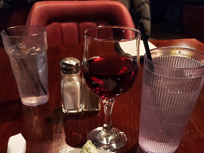 Raise a glass to good times! Nothing pairs better with prime rib than a robust red and great company.