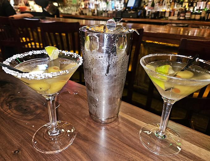 Shaken, stirred, and served with style. Trapper's cocktails are like liquid works of art &ndash; almost too pretty to drink. Almost.