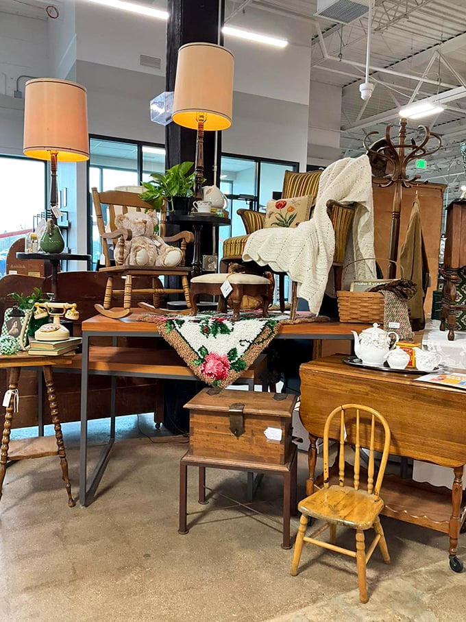Forget IKEA – this is where furniture shopping becomes an adventure. Each piece whispers tales of dinner parties past and family gatherings to come.