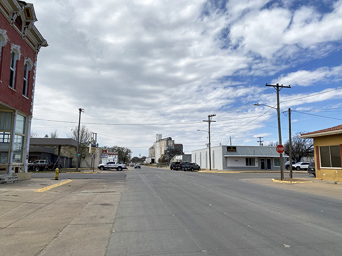 Abilene's Main Street: Where every day feels like a Norman Rockwell painting come to life. Just add your own slice of apple pie!