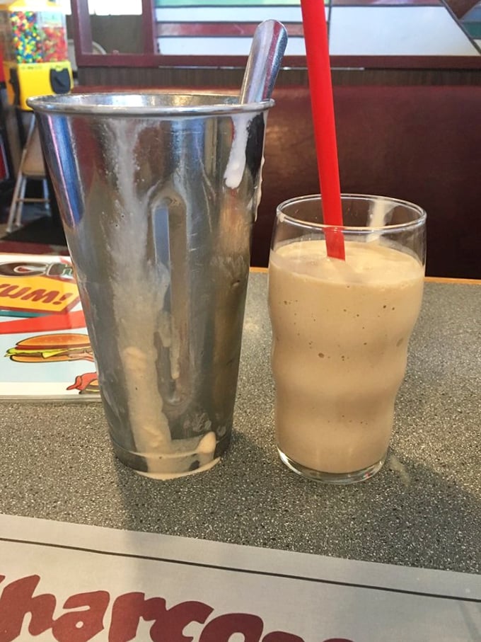 Milkshakes so thick, you'll need biceps of steel to sip them. But trust me, the struggle is worth every creamy, dreamy mouthful.