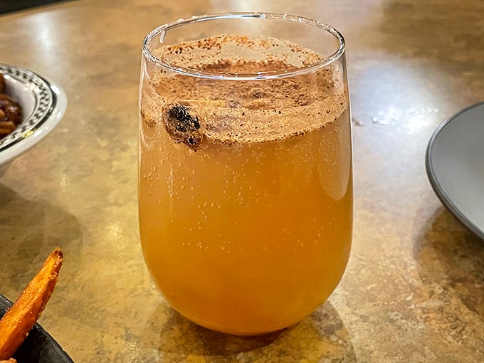 Bubbles and BBQ? Now that's what I call brunch goals. This mimosa is ready to cut through the richness like a citrusy ninja.