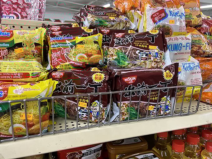 Noodle nirvana! With this instant ramen selection, college students and budget gourmands alike can slurp their way to happiness.