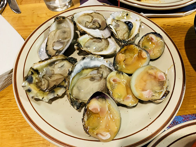Oysters and clams, oh my! This platter is like a greatest hits album of bivalve brilliance.