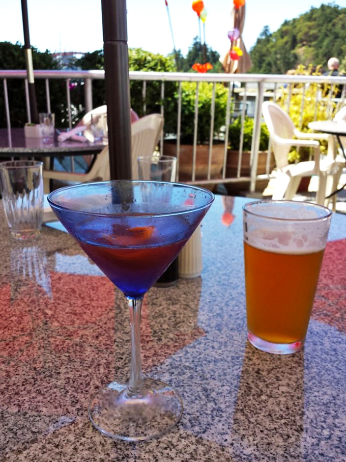 Sip, savor, and people-watch on this delightful patio. It's the perfect spot for some al fresco flavor exploration.