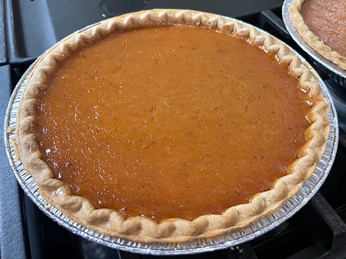 Pie oh my! This golden beauty looks like it could make even Mary Berry weak in the knees.