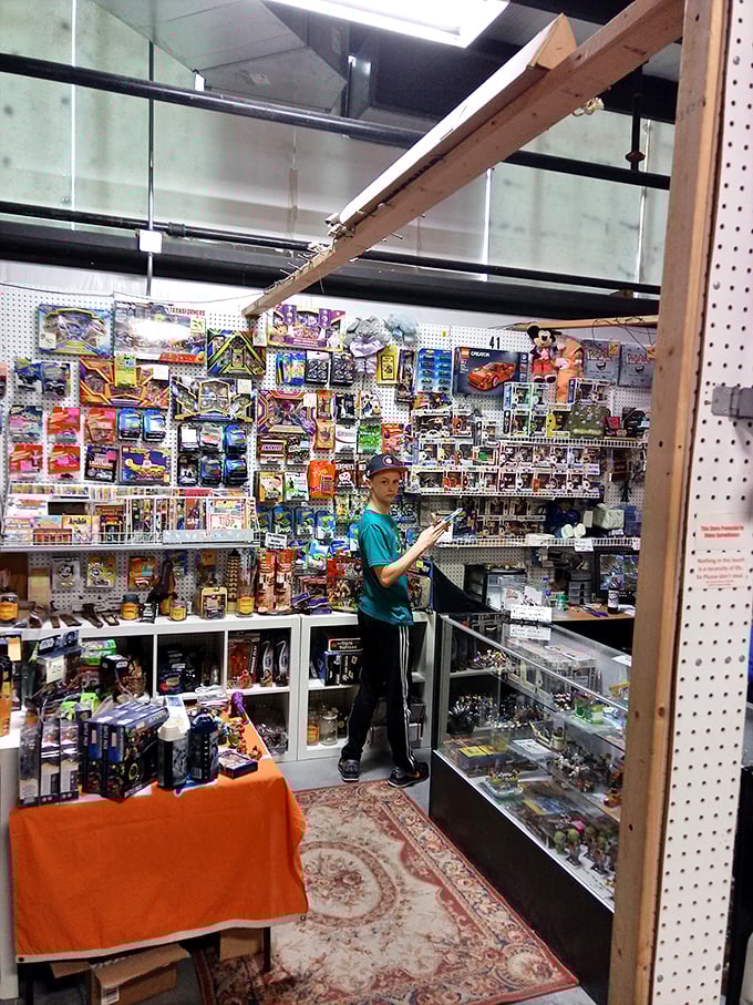 This toy vendor's paradise would make any collector weak in the knees&mdash;childhood memories priced to sell!