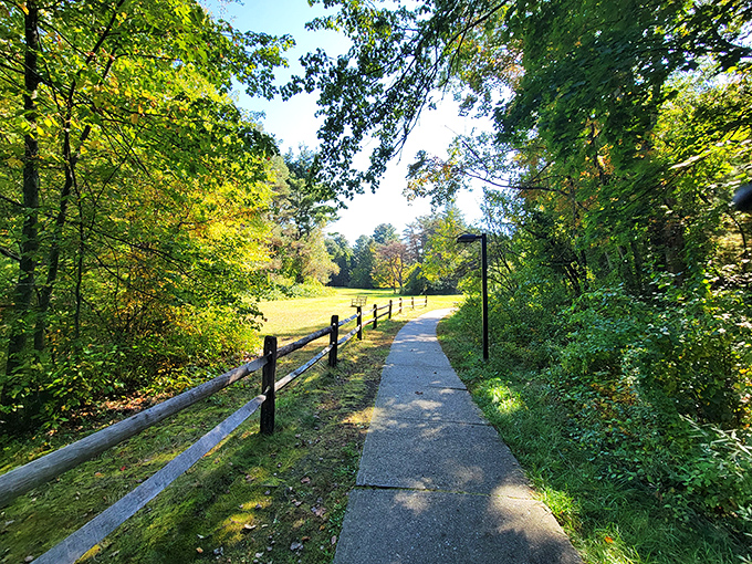 A trail that whispers tales of Thoreau and transcendentalism. Who knew a simple path could be a literary pilgrimage?