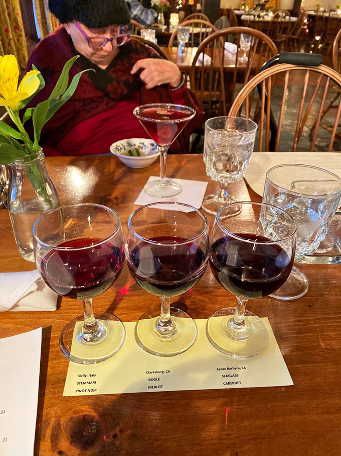 Wine not indulge in a flight of fancy? These glasses promise a tour of vineyards far and wide, no passport required. Bottoms up, oenophiles!