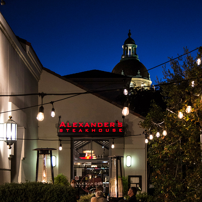 Alexander's: Where steaks get the red-carpet treatment. Your taste buds will feel like A-list celebrities!