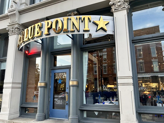 Blue Point Grille: Where seafood puts on its fancy pants. It's like the ocean's VIP room, and you're on the guest list!