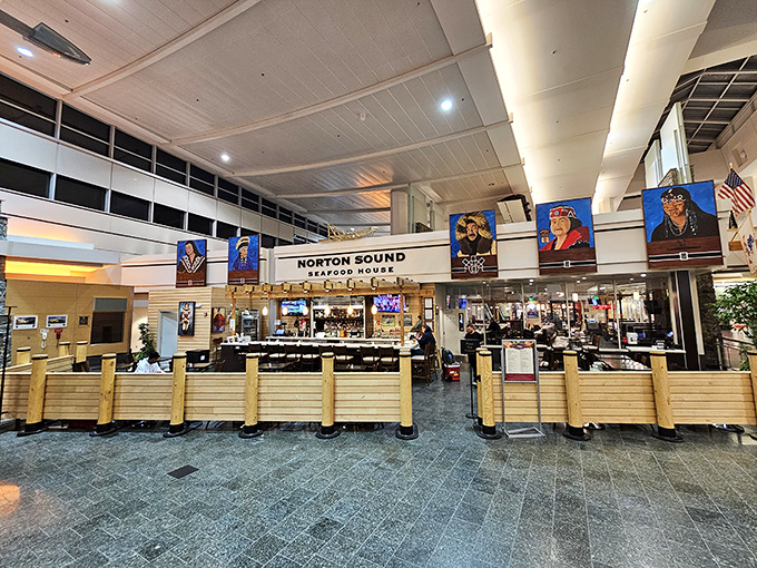 Norton Sound Seafood House: Turning layovers into flavor-overs! This airport oasis proves that "terminal" and "delicious" can coexist harmoniously.