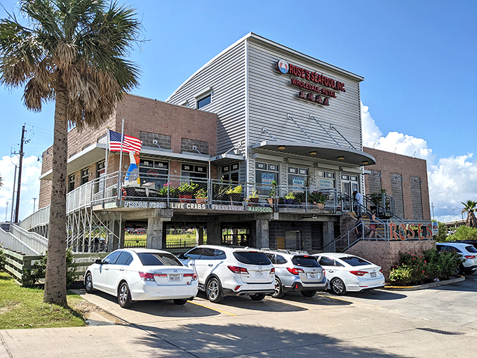 Rose's Seafood: Where the pros go for their seafood fix. It's like being in a secret club, except the secret is delicious and everyone's invited.