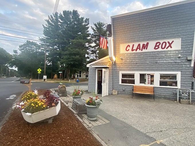 The Clam Box: Architectural whimsy meets culinary mastery. Where the building is shaped like a clam box, but the flavors are out of this world.