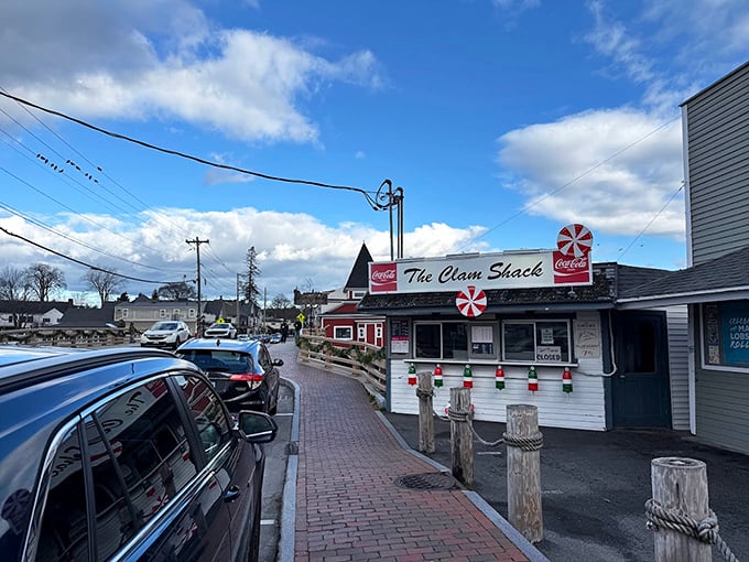 "The Clam Shack: Proof that size doesn't matter when it comes to flavor. This tiny titan of taste packs more punch than a lobster's claw."
