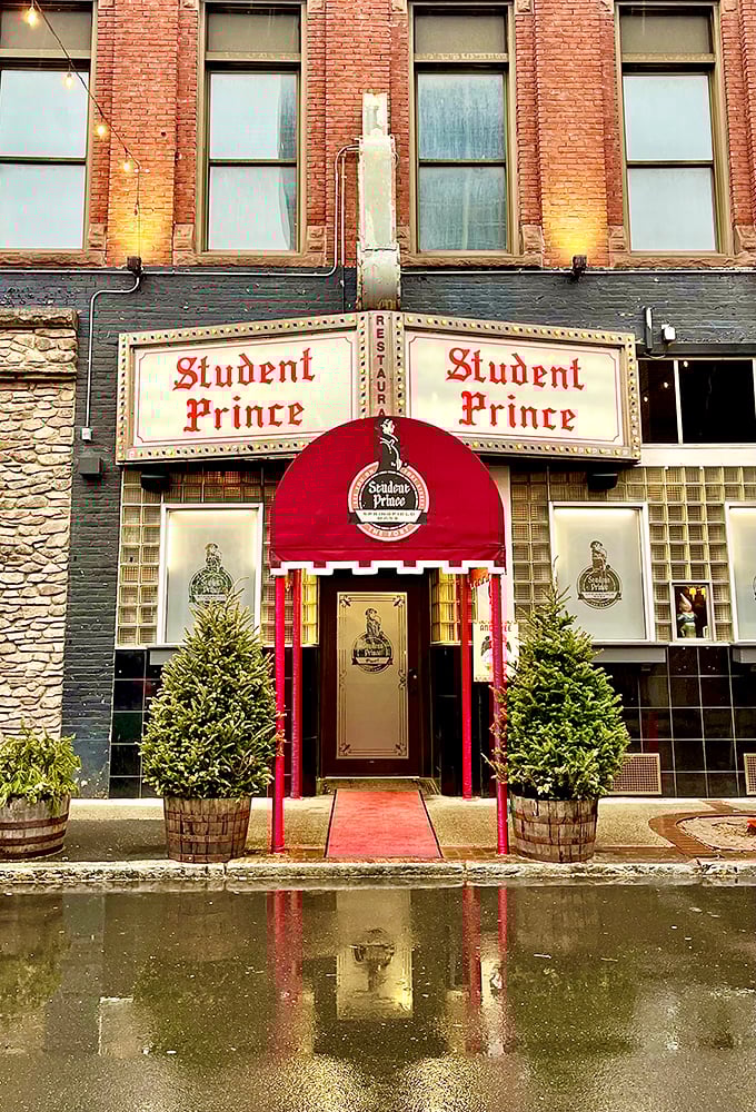 Schnitzel meets sirloin! The Student Prince's old-world charm sets the stage for a German-American fusion of meaty magnificence.