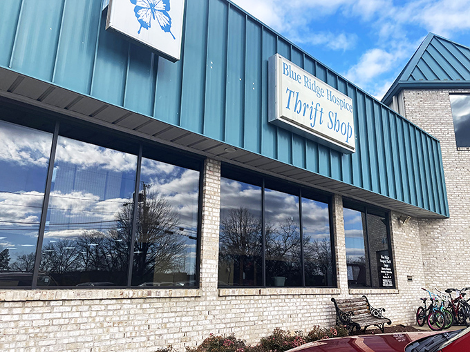 "Teal dreams and thrifty schemes! Blue Ridge Hospice Thrift is like a cool oasis in a desert of retail prices."