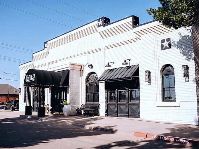 Sleek on the outside, sizzling on the inside. Double Nickel's steaks are a modern masterpiece with old-school flavor.