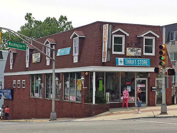 Small store, big heart! Hana Mission's cozy interior proves that the best thrifting experiences often come in unexpected packages.