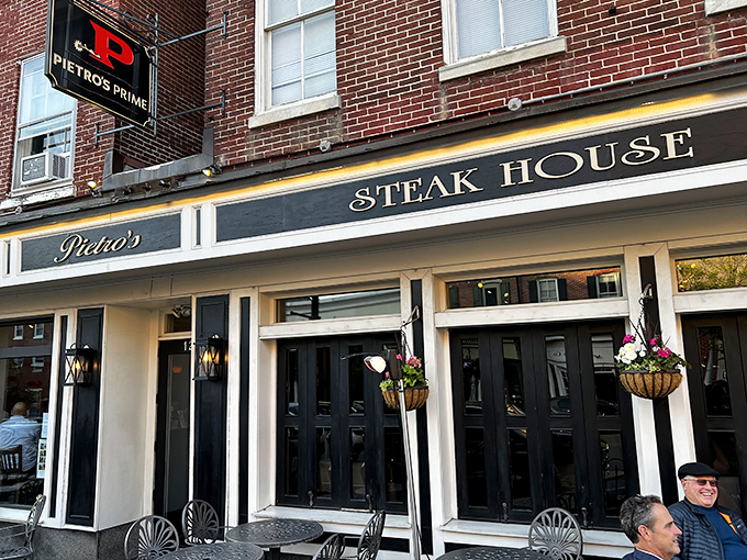 Sidewalk seating and savory aromas beckon. Inside, a steak adventure awaits that's more thrilling than a Vespa ride through Rome.