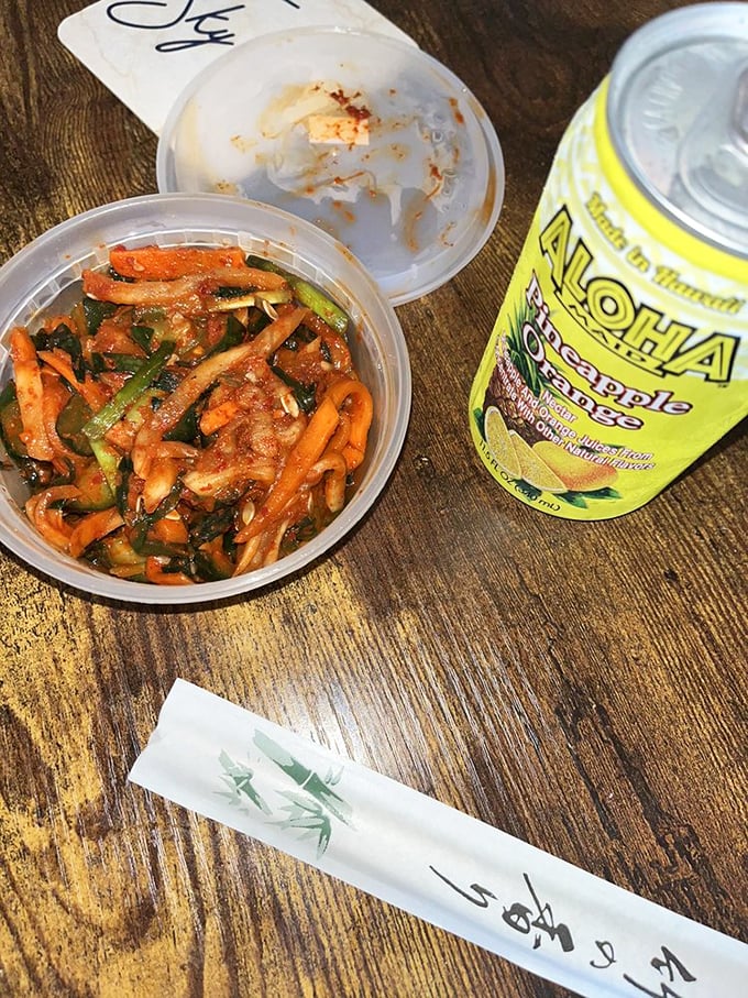 Kimchi with a twist! This cucumber kimchi is like a cool breeze on a hot Hawaiian day &ndash; refreshing and full of zing.