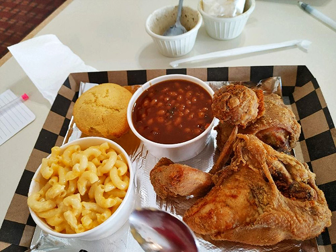 Finger-lickin' fantastic! This fried chicken is crunchier than your dad's favorite vinyl records and twice as satisfying.