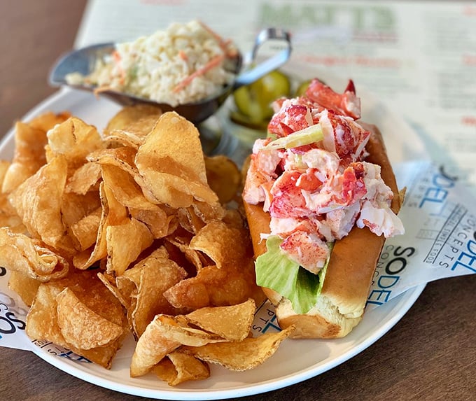 Lobster roll, oh lobster roll, wherefore art thou so delicious? This sandwich is a seaside Romeo wooing your taste buds.