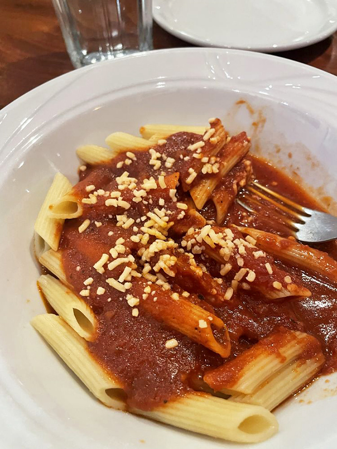 Pasta perfection! This mostaccioli dinner is comfort food at its finest &ndash; like a warm hug for your stomach.