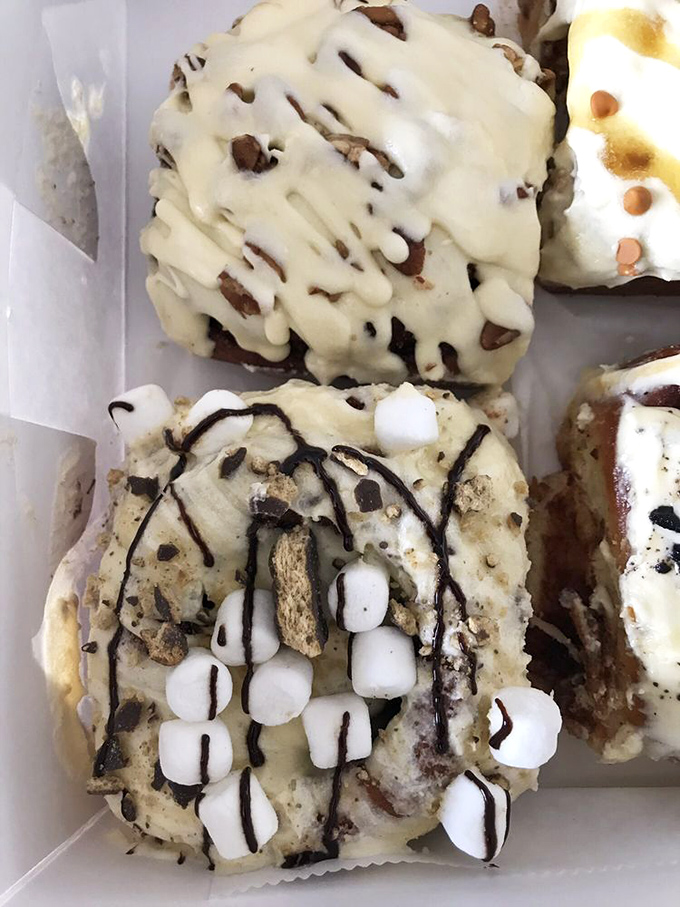 Meet the signature cinnamon cream roll &ndash; it's not just a pastry, it's a work of art. Van Gogh would've painted this if he'd tasted it.