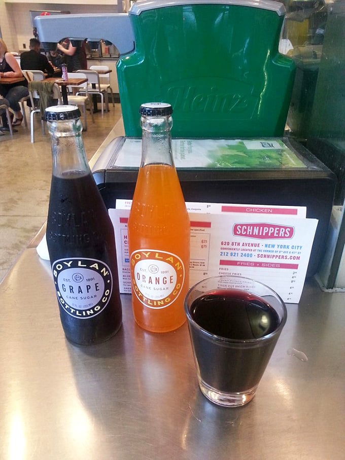 Classic bottled sodas that transport you back to simpler times, when "artisanal" meant your grandma made it and "craft" was something you did with popsicle sticks.