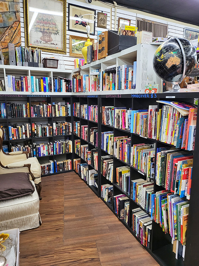 Bookworms, beware! You might enter for a quick browse and emerge hours later with an armful of literary treasures.