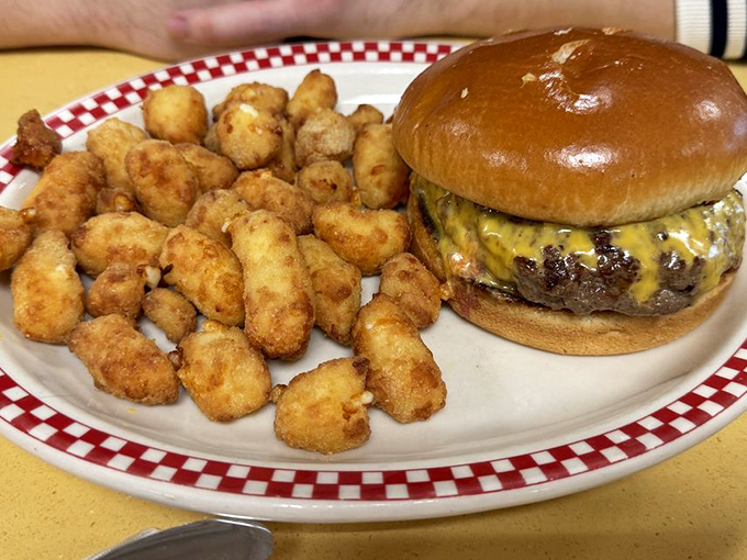 This burger and cheese curds combo is the ultimate Midwest power couple. Move over, Brangelina &ndash; there's a new duo in town!