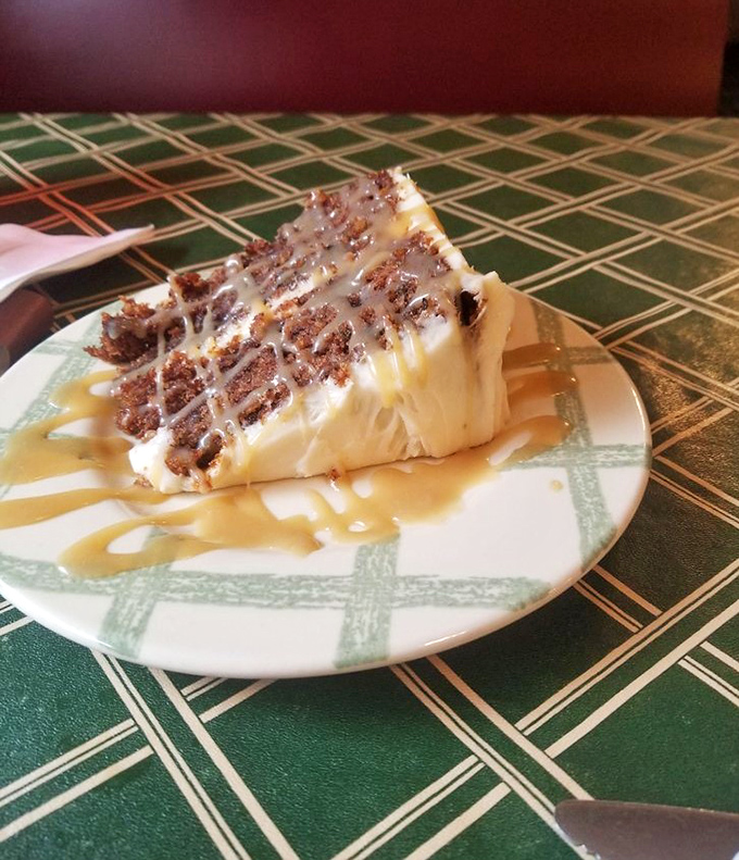 Carrot cake that'll make you see in the dark! Well, maybe not, but it'll definitely brighten your day with its creamy, dreamy layers.