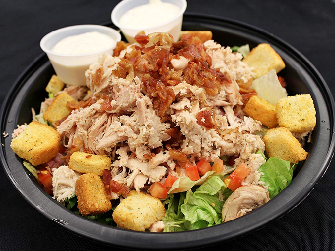 Who says salads can't be exciting? This chef's salad is like a garden party, and everyone's invited &ndash; especially the bacon.