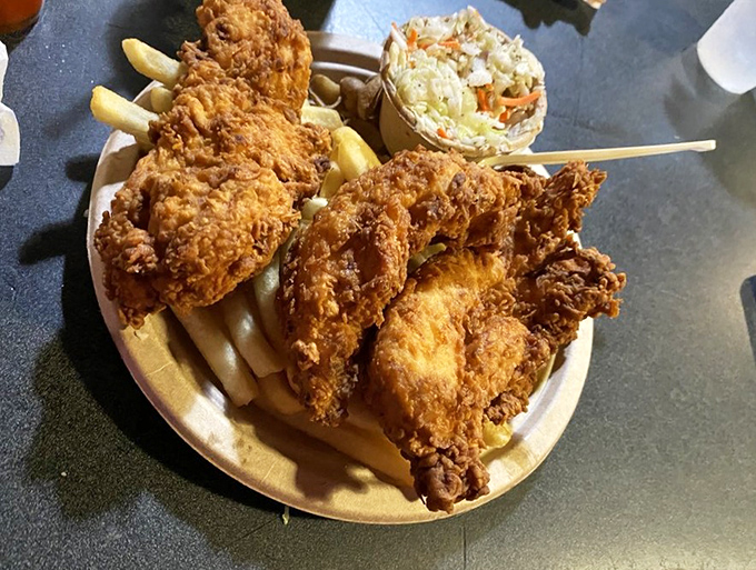 Sometimes you just need a chicken break. These golden tenders are like a warm hug for your taste buds.