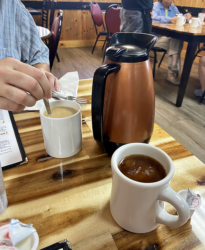 Ah, the elixir of life! This coffee's so inviting, it's like a warm hug for your taste buds.