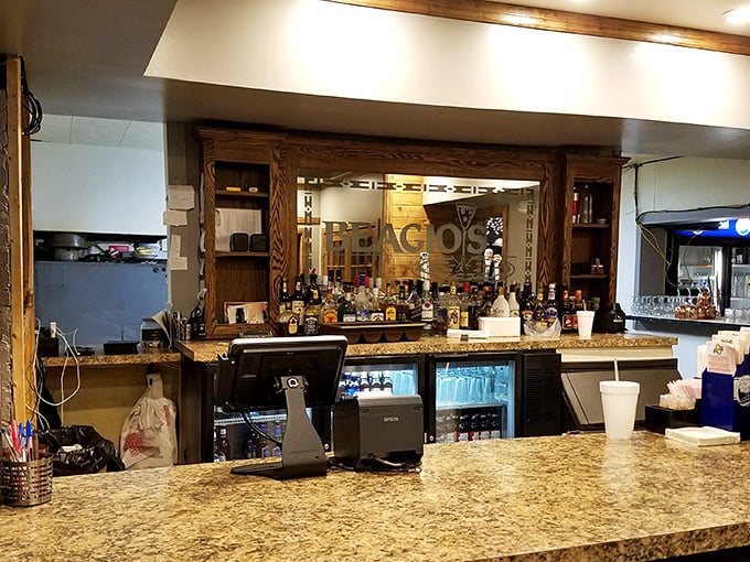 Where the magic happens! Beagio's counter is like mission control for your taste buds, launching flavor rockets to your table.