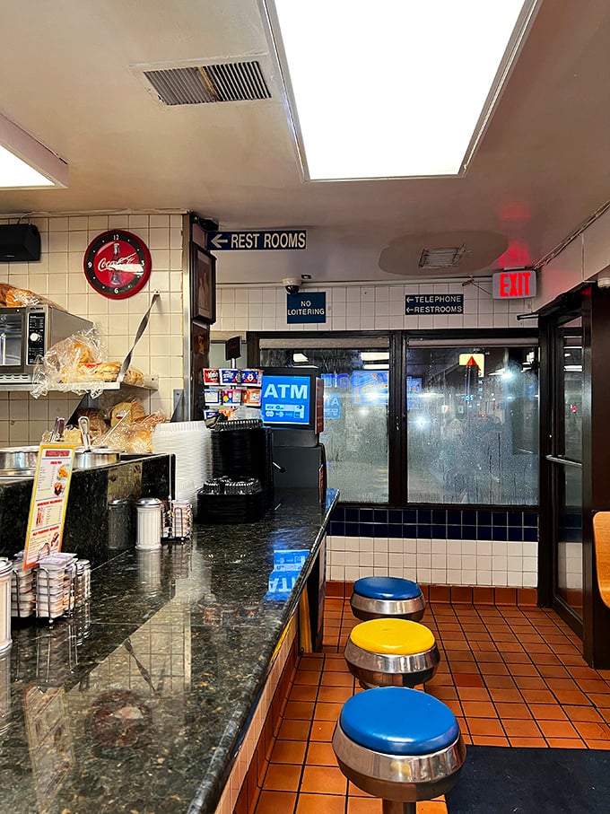 Pull up a stool and join the breakfast club. The counter is where diner magic truly happens.