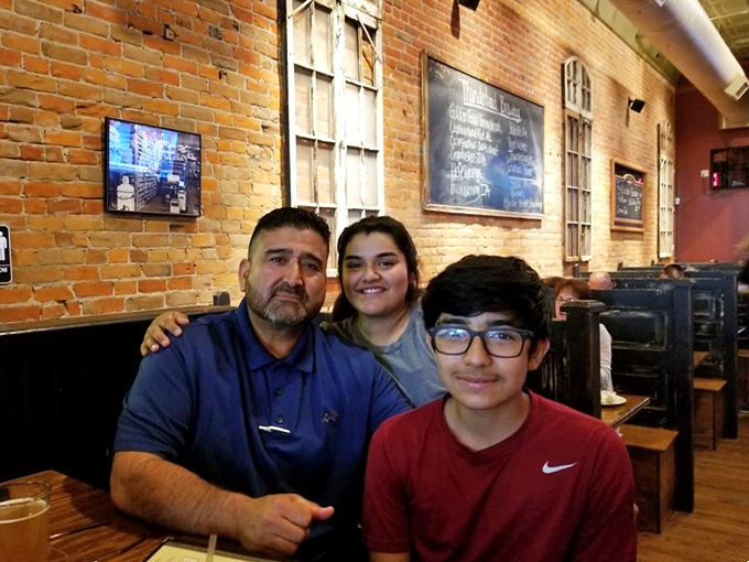 A family moment sweeter than apple pie. The Chicken Coop: where memories are made and calories don't count.