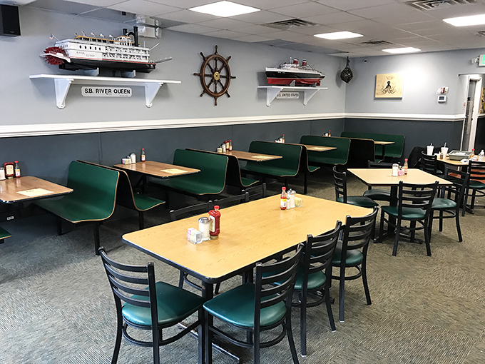 Welcome to the dining room, where strangers become friends over shared love of good food. It's like Cheers, but with more syrup.