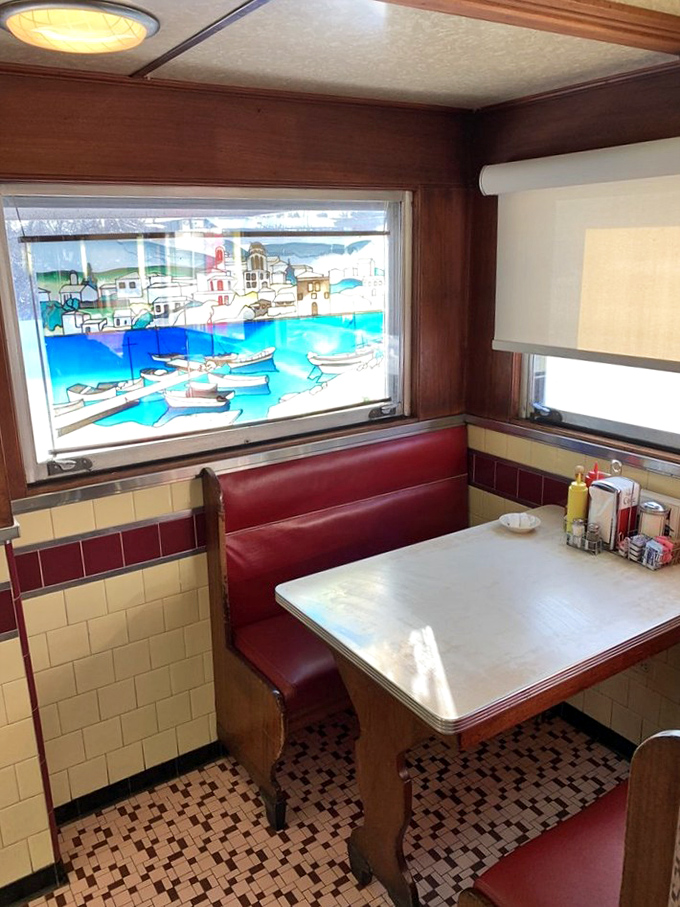 Cozy booths and charming murals? It's like eating in your cool grandma's kitchen &ndash; if she were a short-order cook extraordinaire!