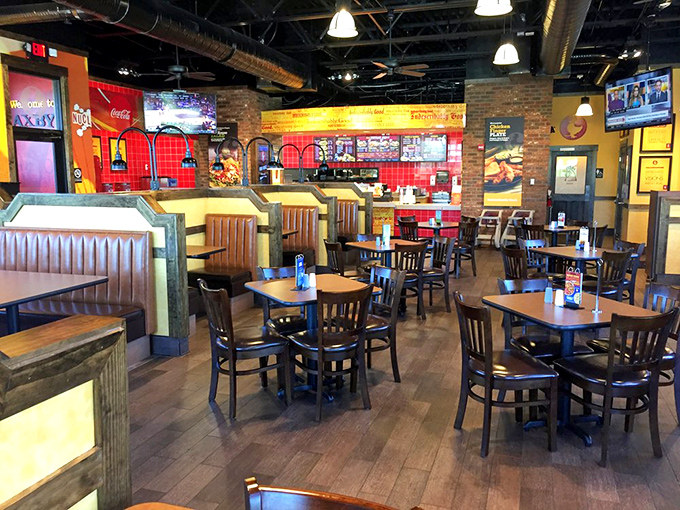 Welcome to the chicken chapel! Where hungry pilgrims come to worship at the altar of crispy, saucy goodness.